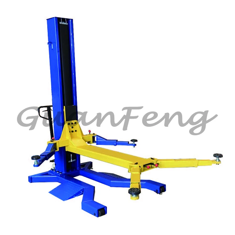 Mobile portable single column car lift - AliExpress 1420