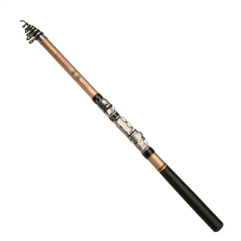 Dark-Gray-Telescopic-Carp-Fishing-Rod-Short-Rigid-Telescopic-Carbon ...