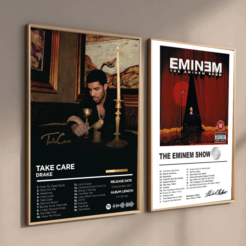 Music-Album-Cover-Poster-Rap-Singer-Hip-Hop-Singer-Album-Cover-Canvas ...