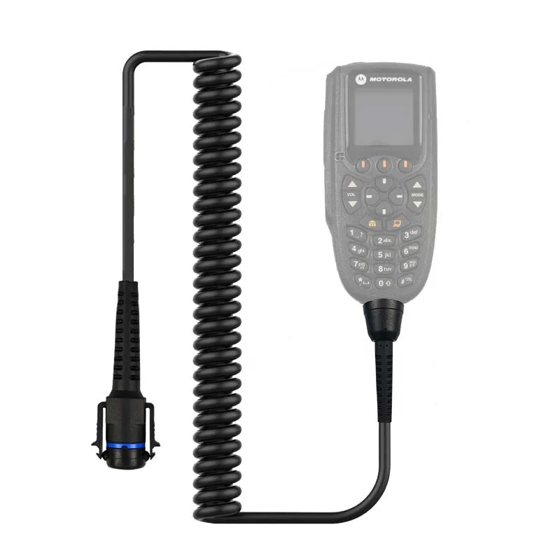 Hand-Microphone-Cable-Mic-Speaker-Replacement-Cable-For-Motorola-APX-O3 ...