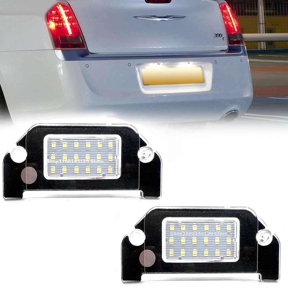 For Chrysler 300 300C 2005-2014 Chrysler Sebring 2007-2010 LH+RH White ...