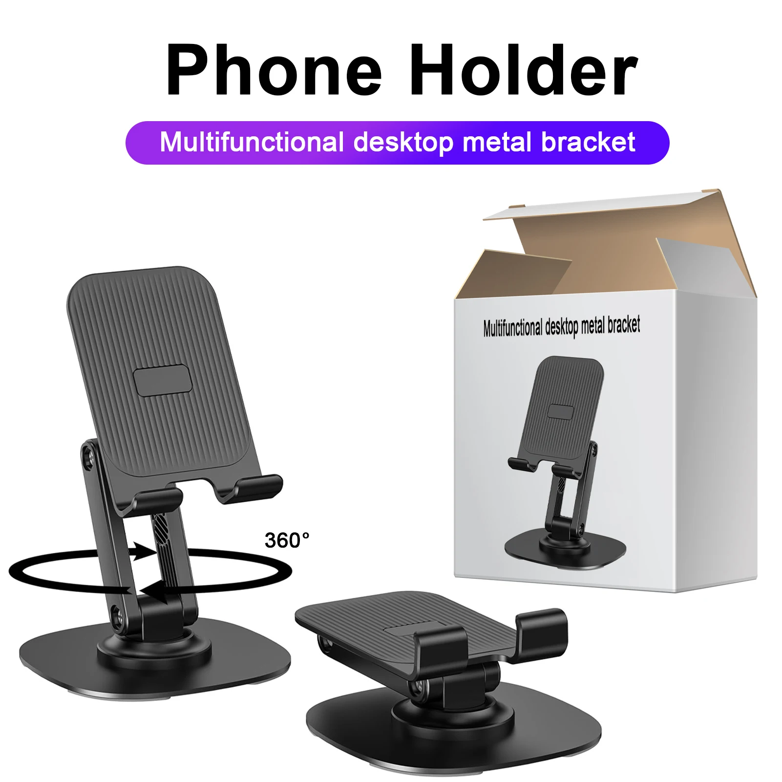 Dual-Folding-Cell-Phone-Stand-Fully-Adjustable-Foldable-Desktop ...