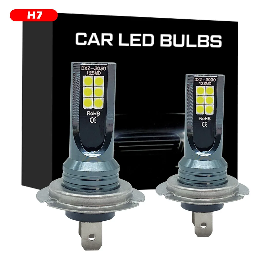 Bombillas-LED-antiniebla-para-coche-l-mpara-impermeable-H7-H4-H11H8-H9 ...