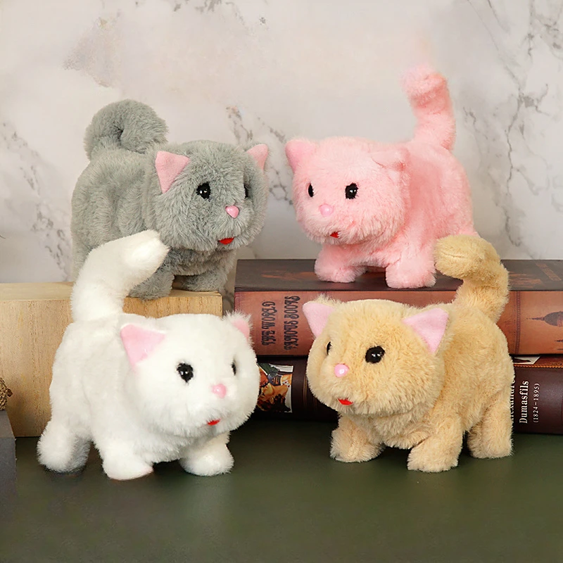 Electronic-Pets-Plush-Cats-American-Shorthair-Interactive-Simulation ...