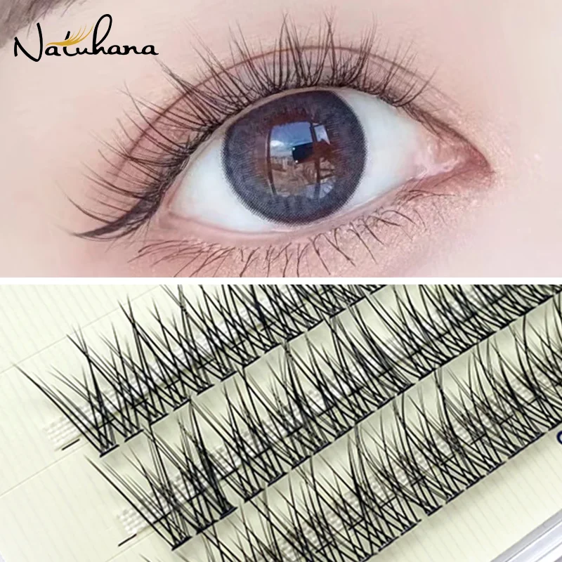 Natuhana Lashes A/m Fish Tail Shaped Eyelashes Extension 10d/12d ...