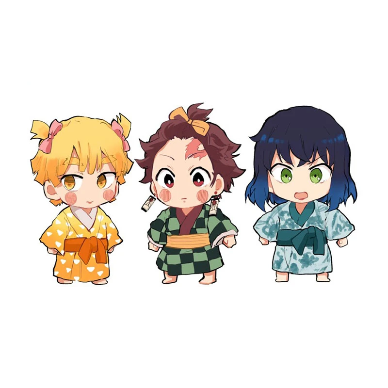 Cartoon-Decals-for-Demon-Slayer-Car-Sticker-Anime-Waterproof-Motorcycle ...