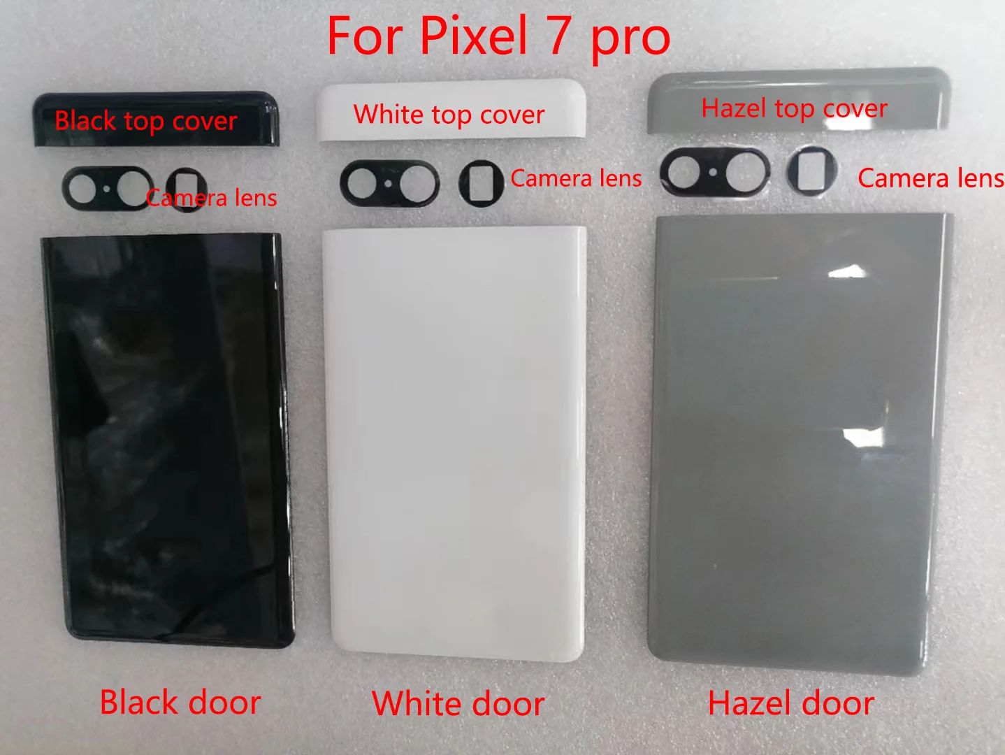 Battery-Door-Cover-Back-Top-cover-Middle-frame-with-Camera-Bezel-Lens ...