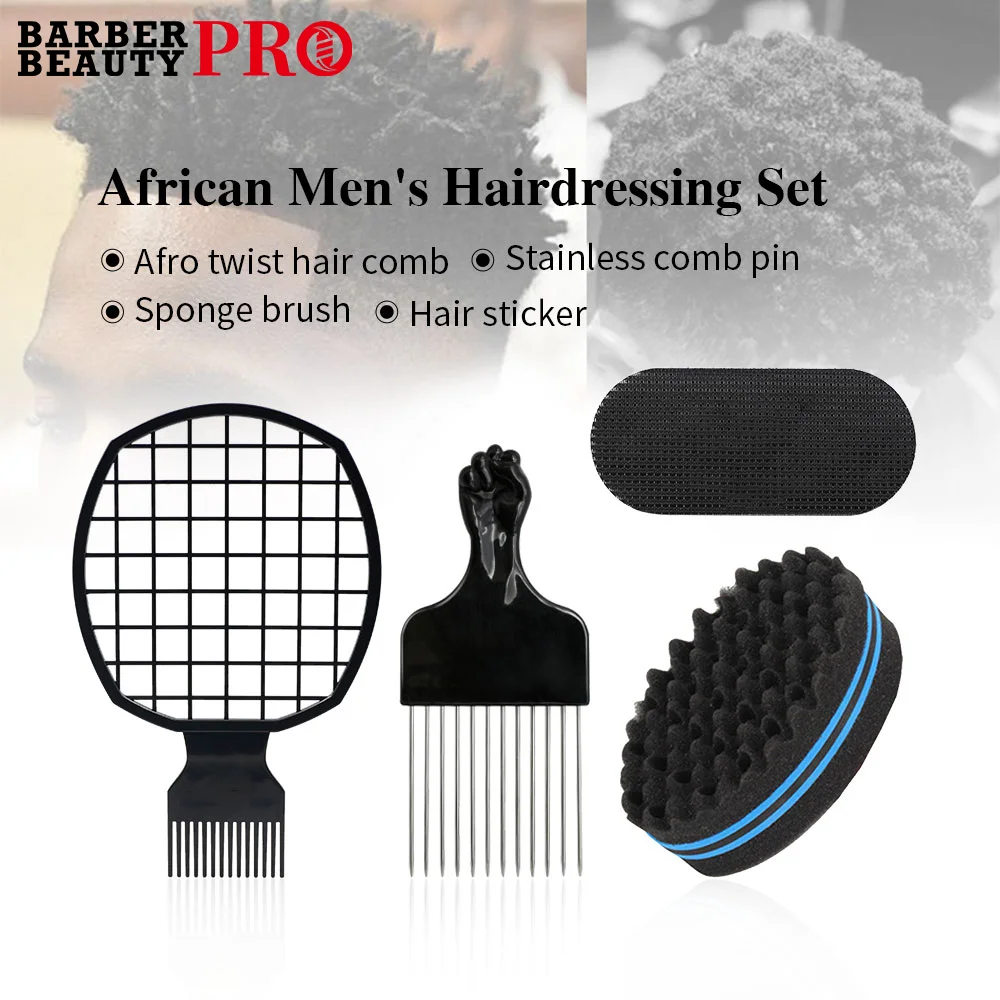 Salon-Double-Sided-Magic-Twisted-Hairbrush-Sponge-Fashion-Styling-Oval ...