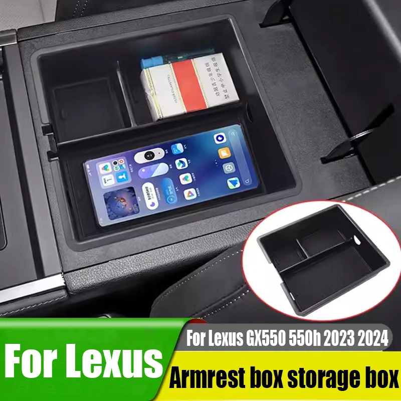 For-Lexus-GX550-550h-2023-2024-armrest-box-storage-box-car-interior ...