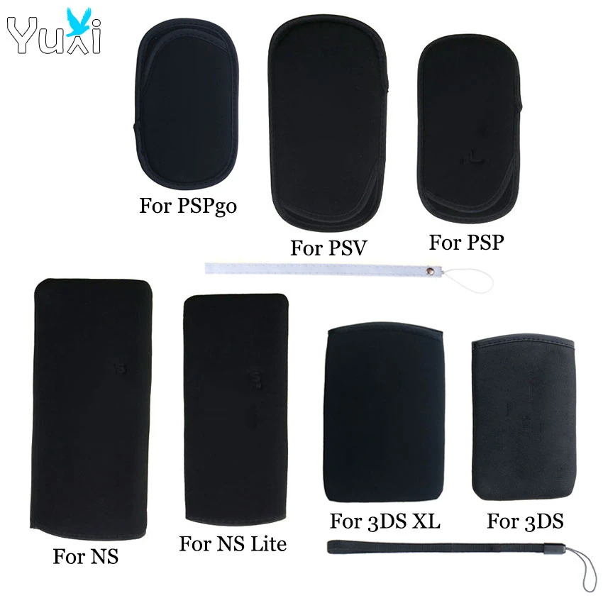 Yuxi For Psv Psp 1000/2000/3000 For Psp Go Soft Protective Carrying ...