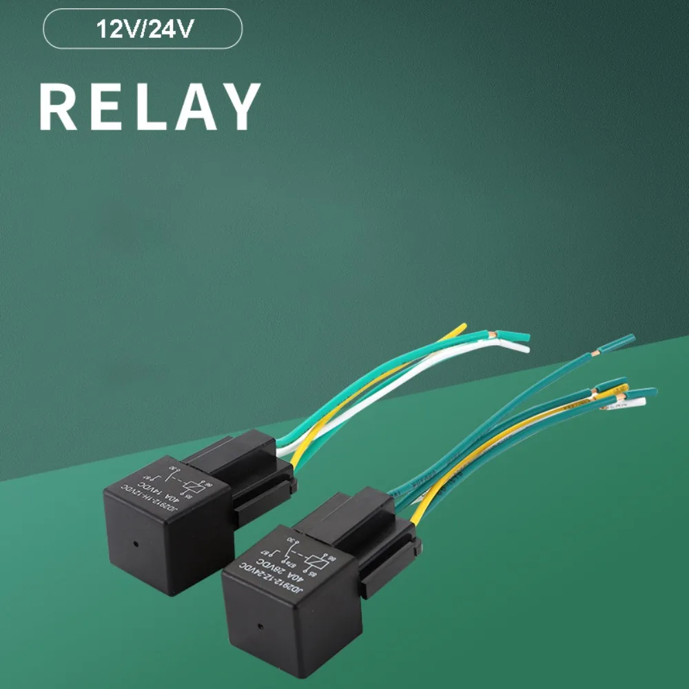 12V 24V Automotive Relay Auto Accessories High Quality 20A 40A Normally ...
