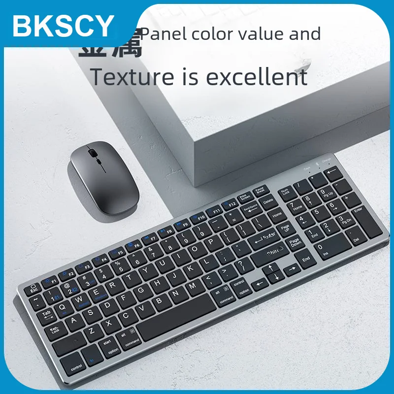 Wireless-Keyboard-Mouse-Suit-Bluetooth-Usb2-4g-Dual-Mode-Keyboard-Multi ...