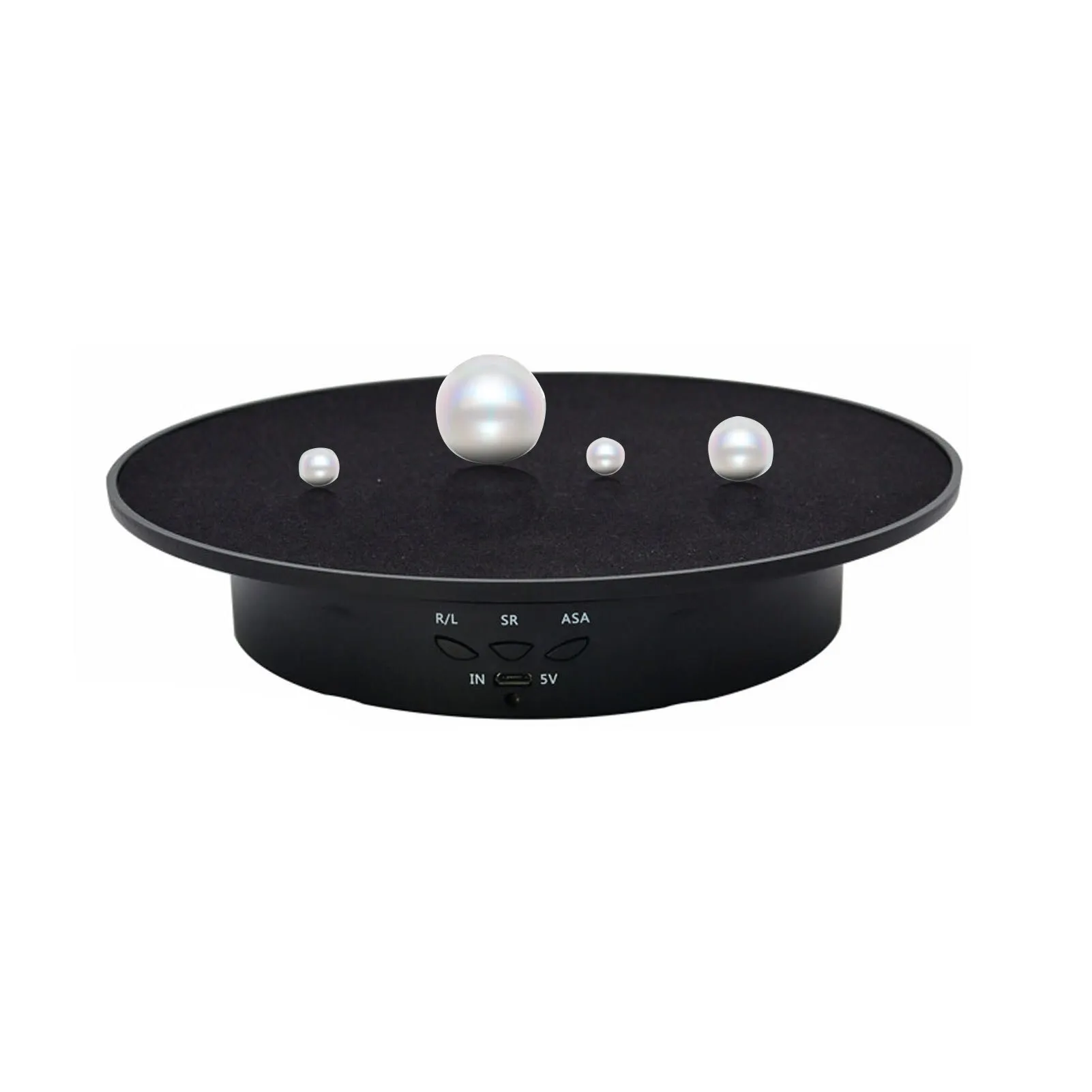 8inch-Electric-Round-Rotating-Display-Stand-Adjustable-360-Degree ...