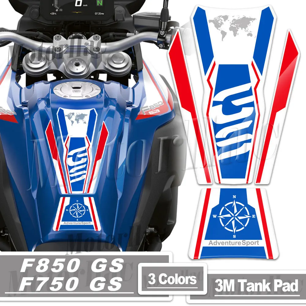 3D Motorcycle Fuel Tank Pad Sticker Protector Decal Accessories For ...
