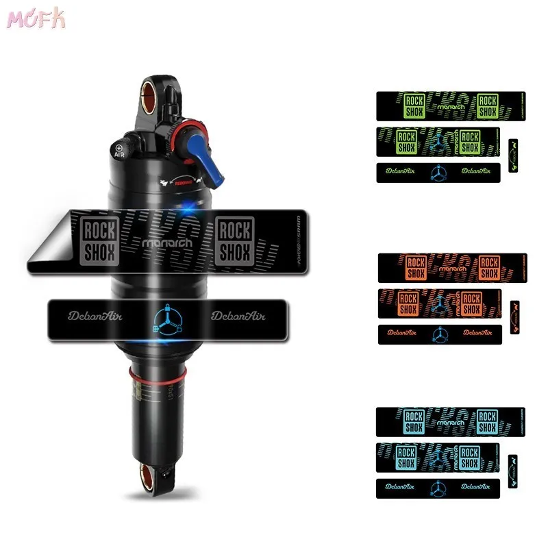 Rockshox-Monarch-RT3-rear-shock-stickers-DIY-MTB-AM-DH-sticker-shock ...