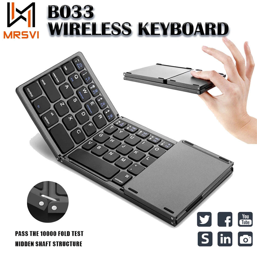B033-Mini-Wireless-Keyboard-With-Touchpad-BT-Office-Portable-Magnetic ...