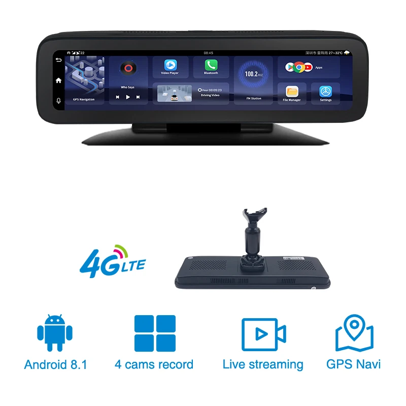 12-Android-4G-ADAS-4-DashCam-2-32G-Car-G-sensor-Rear-View-Camera-4 ...