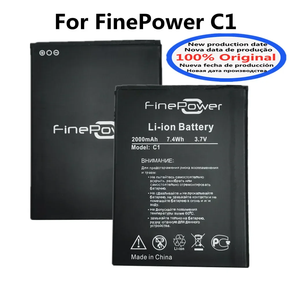 3-7V-2000mAH-Fine-Power-Original-Battery-For-FinePower-C1-Mobile-Phone ...