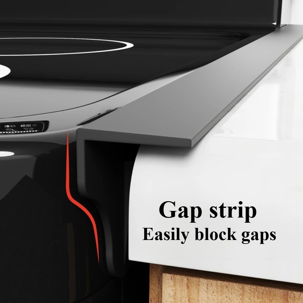 Silicone Gap Strip Stove Gap Cover Silicone Strip Waterproof and Dirt ...