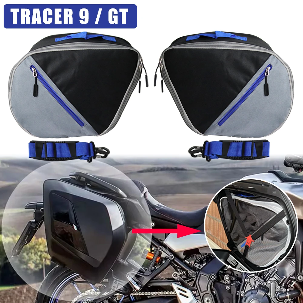 Motorcycle Accessories For Yamaha TRACER 900 GT Suitcases Inner Bags ...