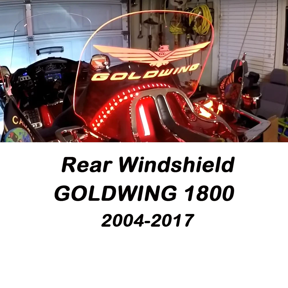 Goldwing Windshield Motorcycle Rear Windshield For Honda Gold Wing 1800 ...
