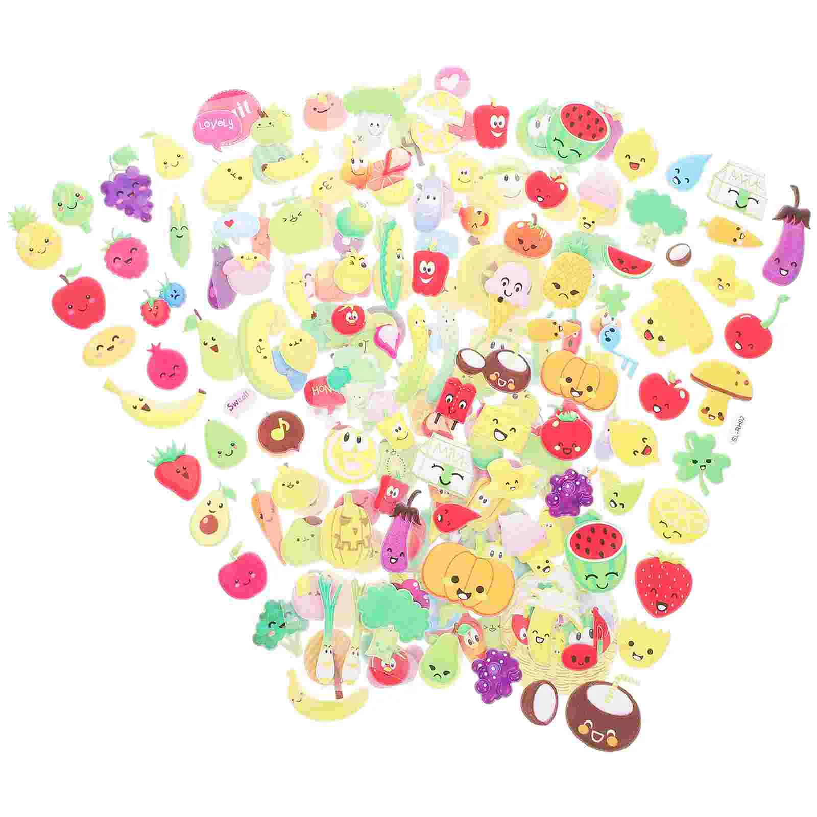 4-Sheets-Sticker-Sheets-Kids-Cartoon-Stickers-3d-Stickers-Kids-3D-Puffy ...