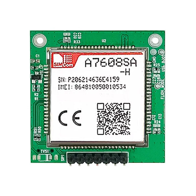 SIMCOM-A7608-A7608SA-H-TXBA-LTE-Cat4-module-breakout-board-Support ...
