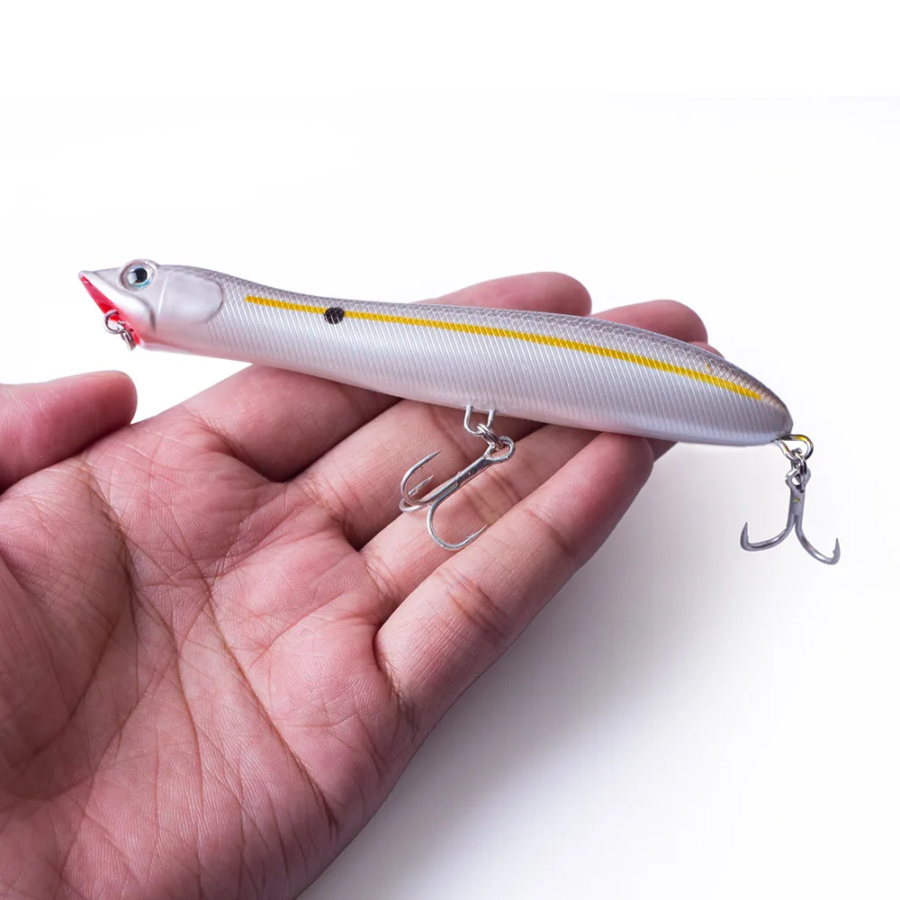 120mm-18g-Topwater-Pencil-Popper-Floating-Fishing-Lure-Snakehead ...