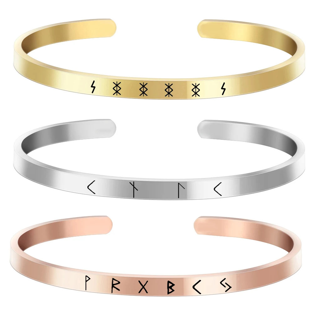 Laser-Engraved-Rune-Bracelet-Good-Luck-Wealth-Money-Charm-Love-Bangle ...