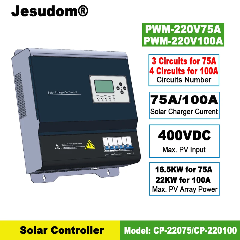 50a-75a-100a-220V-Solar-Controller-with-Max-Input-Voltage-400VDC ...