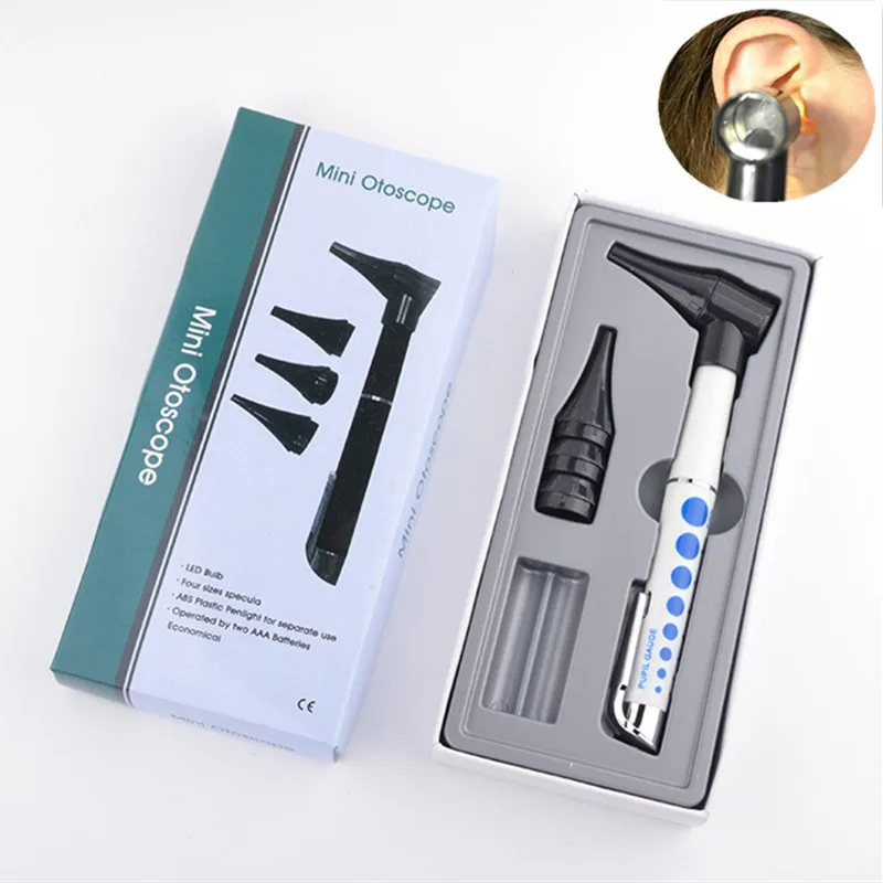 Portable Home, Medical Otoscope Otoscope Lamp Magnifying Pen Ear ...