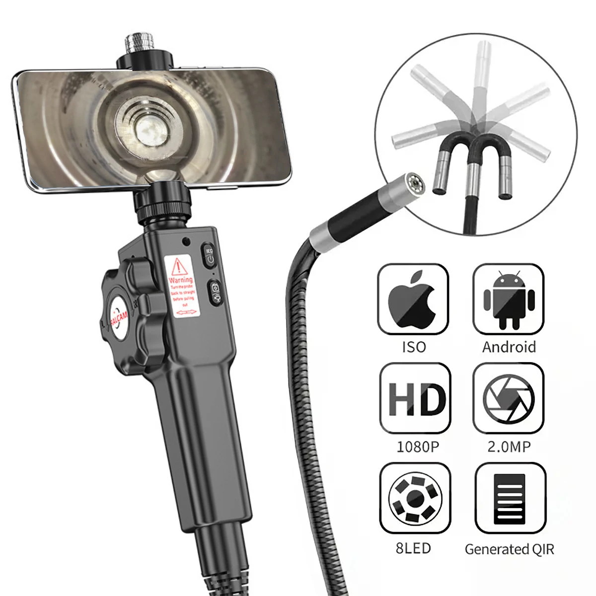 Rotary-Joint-Endoscope-Pipe-Inspection-Tools-Automotive-Boroscope-Camera-For-Cars-Rotation ...