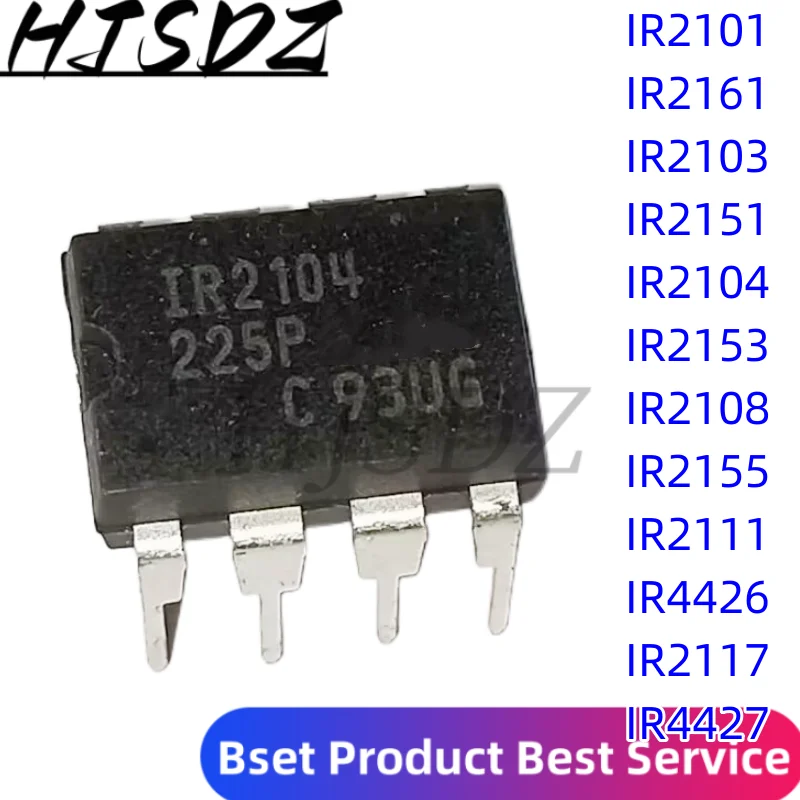 5 piezas IR2104 IR2101PBF IR2101 DIP IR2103 IR2108 IR2111 IR2117 IR2161 IR2151 IR2153 IR2155 ...