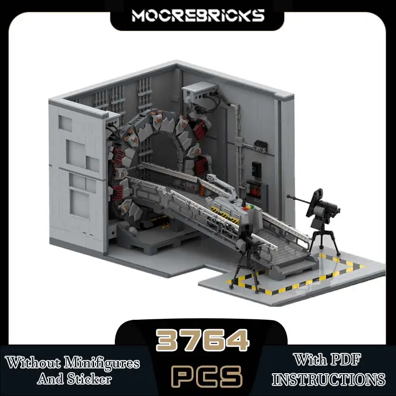 Space War Travel Scenes Diorama Kit Wormhole Building Block Constructor ...