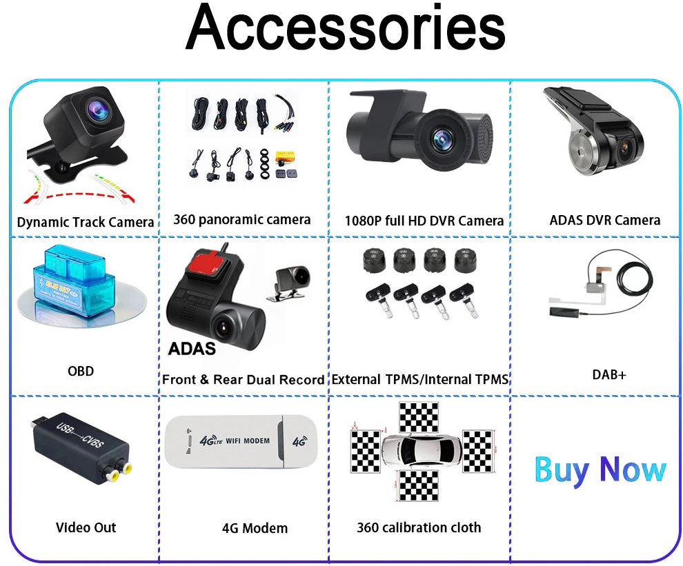 Navigation Multimedia Accessories Optional - Car Multimedia Player ...