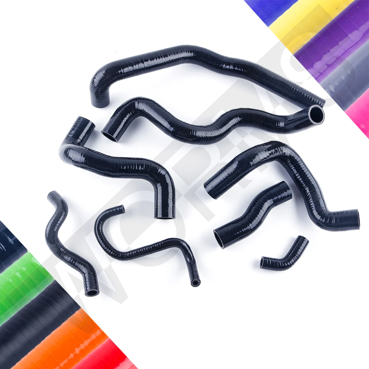 Silicone Coolant Radiator Hose Tube Pipe Kit For BMW Mini Cooper S R55 ...