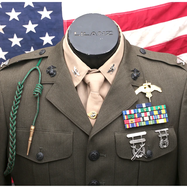 Ribbon Placement Marine Alpha Blouse