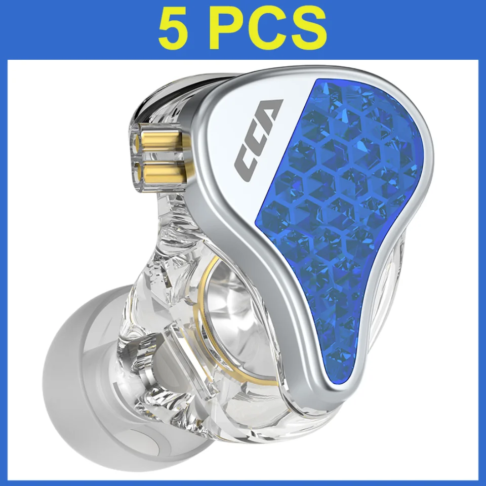 CCA-LYRA-Metal-Wired-Earphones-HiFi-In-Ear-Monitor-Earbuds-Headphones ...