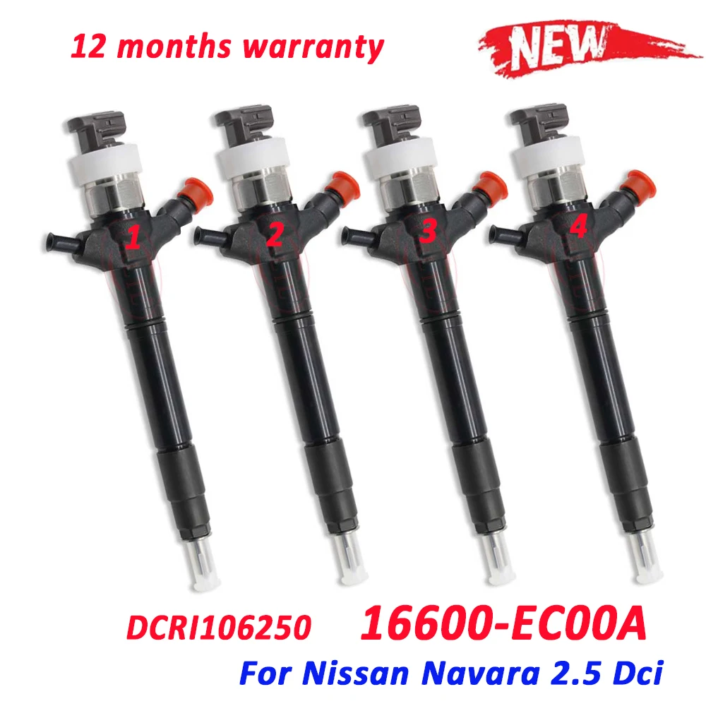 4-piezas-095000-6250-boquilla-ORLTL-16600-EC00A-inyector-di-sel-16600 ...