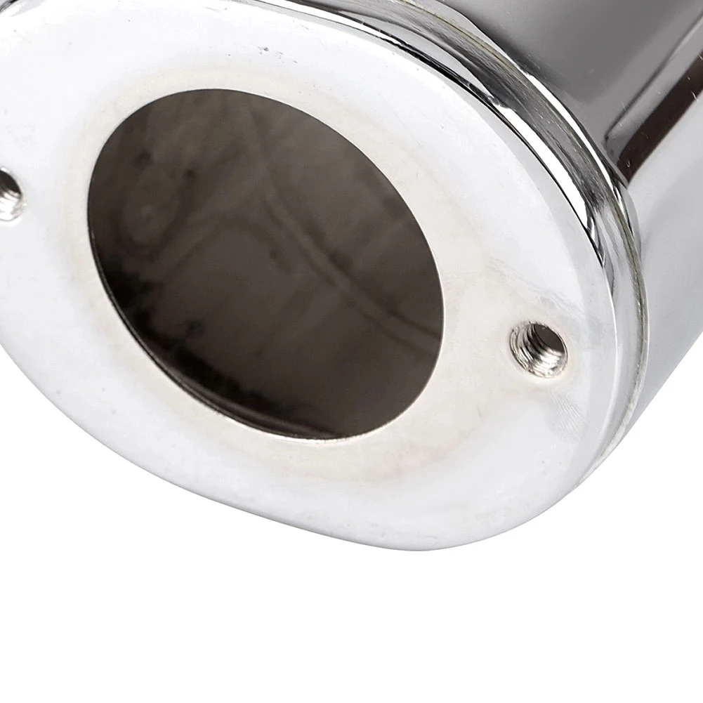 1-Pair-Chrome-Motorcycle-Front-Fork-Shock-Slider-Cover-Cowbells ...