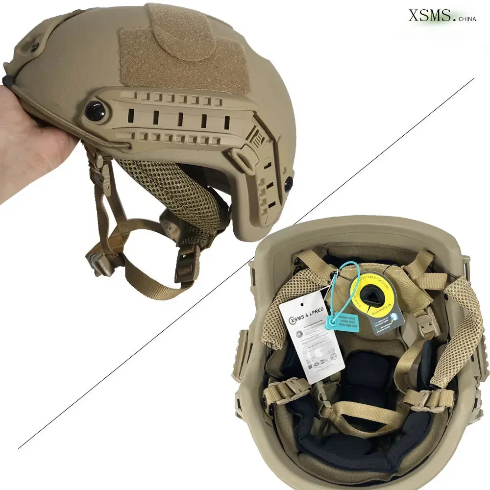 Ballistic-ACH-High-Cut-Tactical-Helmet-Aramid-High-Quality-Ballistic ...