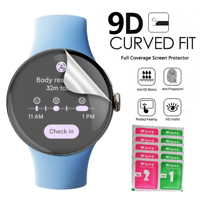 Hydrogel-Film-for-Google-Pixel-Watch-2-Screen-Protector-Smart-Watch ...