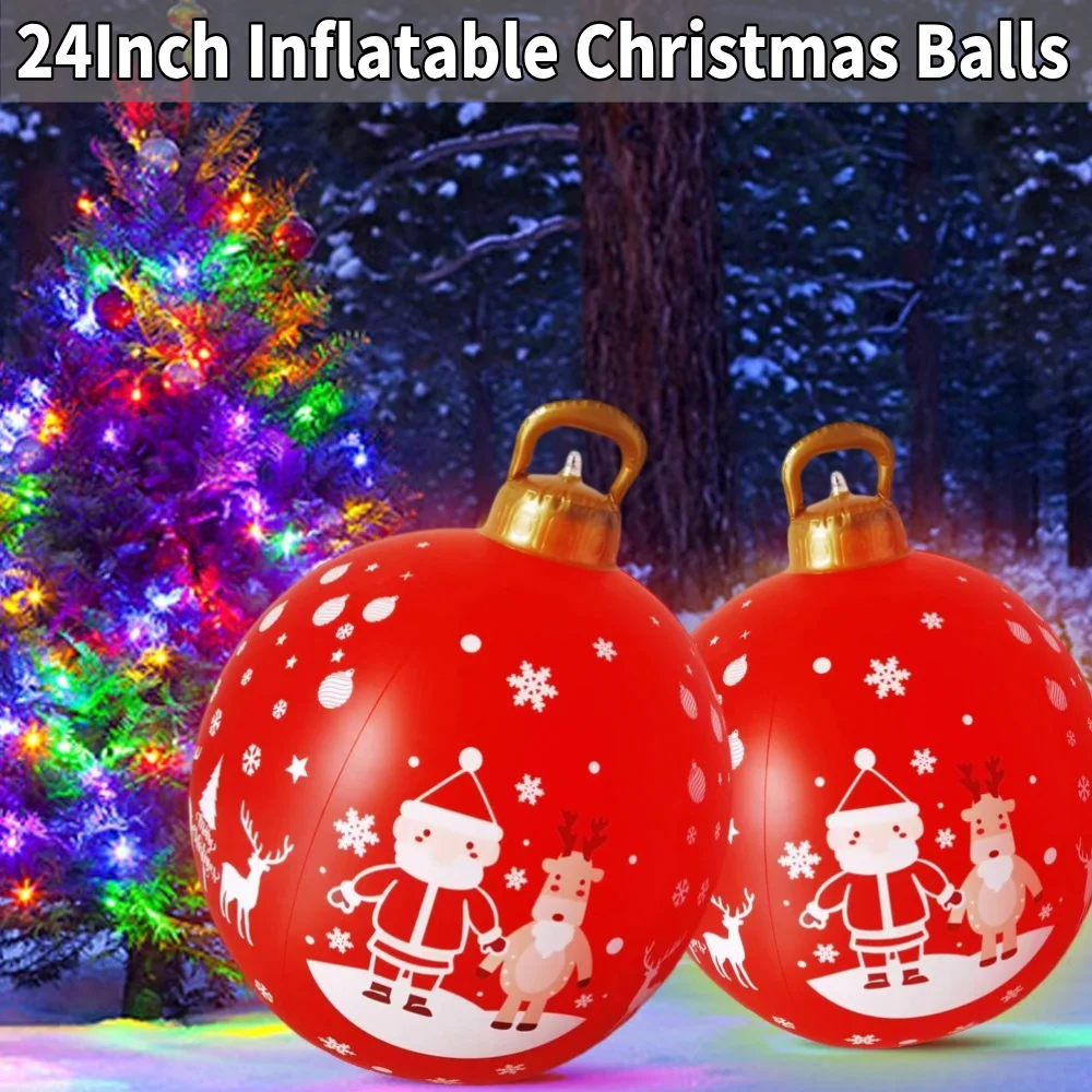 24-Inch-Inflatable-Outdoor-Christmas-Ball-PVC-Giant-Inflatable ...