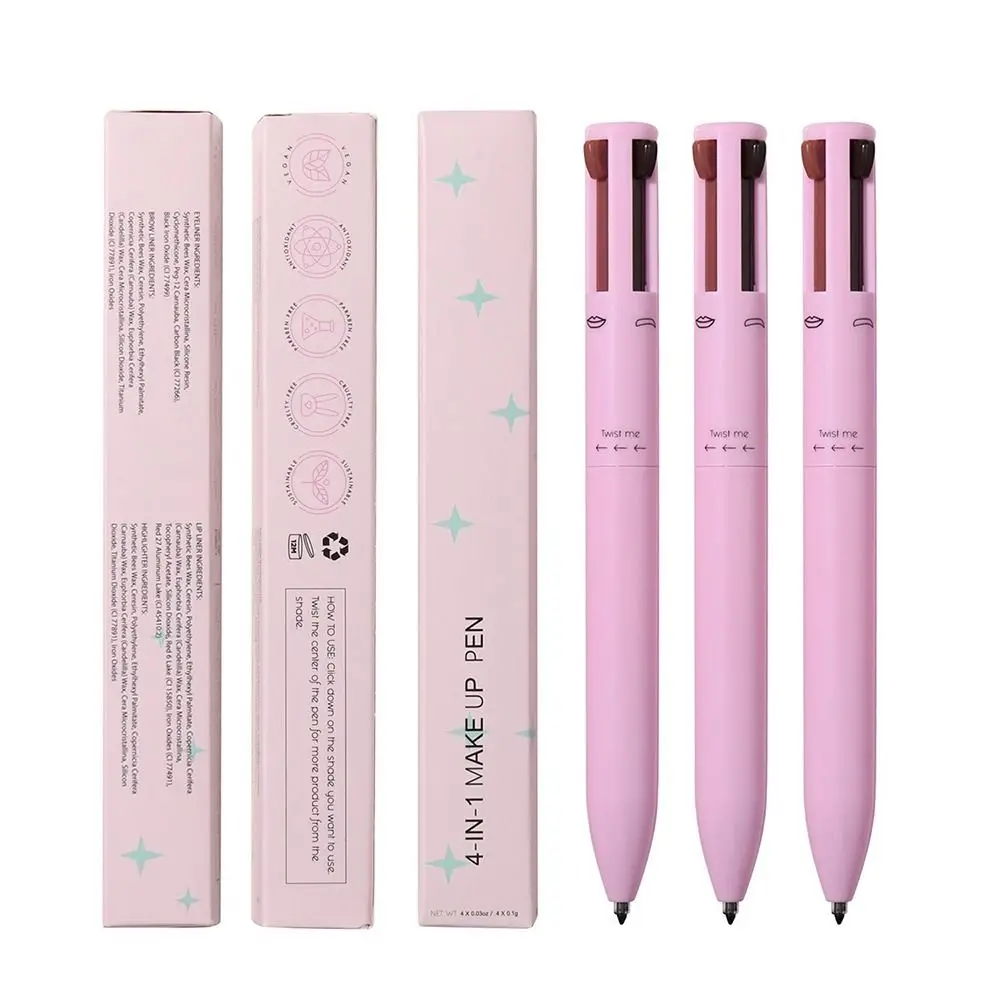 Multi-effect-4-In-1-Eyeliner-Eyebrow-Pencil-Contour-Pen-Long-Lasting ...
