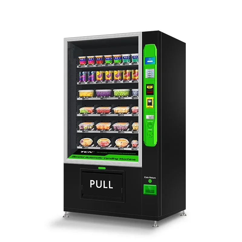 Custom-Fresh-Food-Vending-Machine-Refrigerated-Elevator-Vending-Machine ...