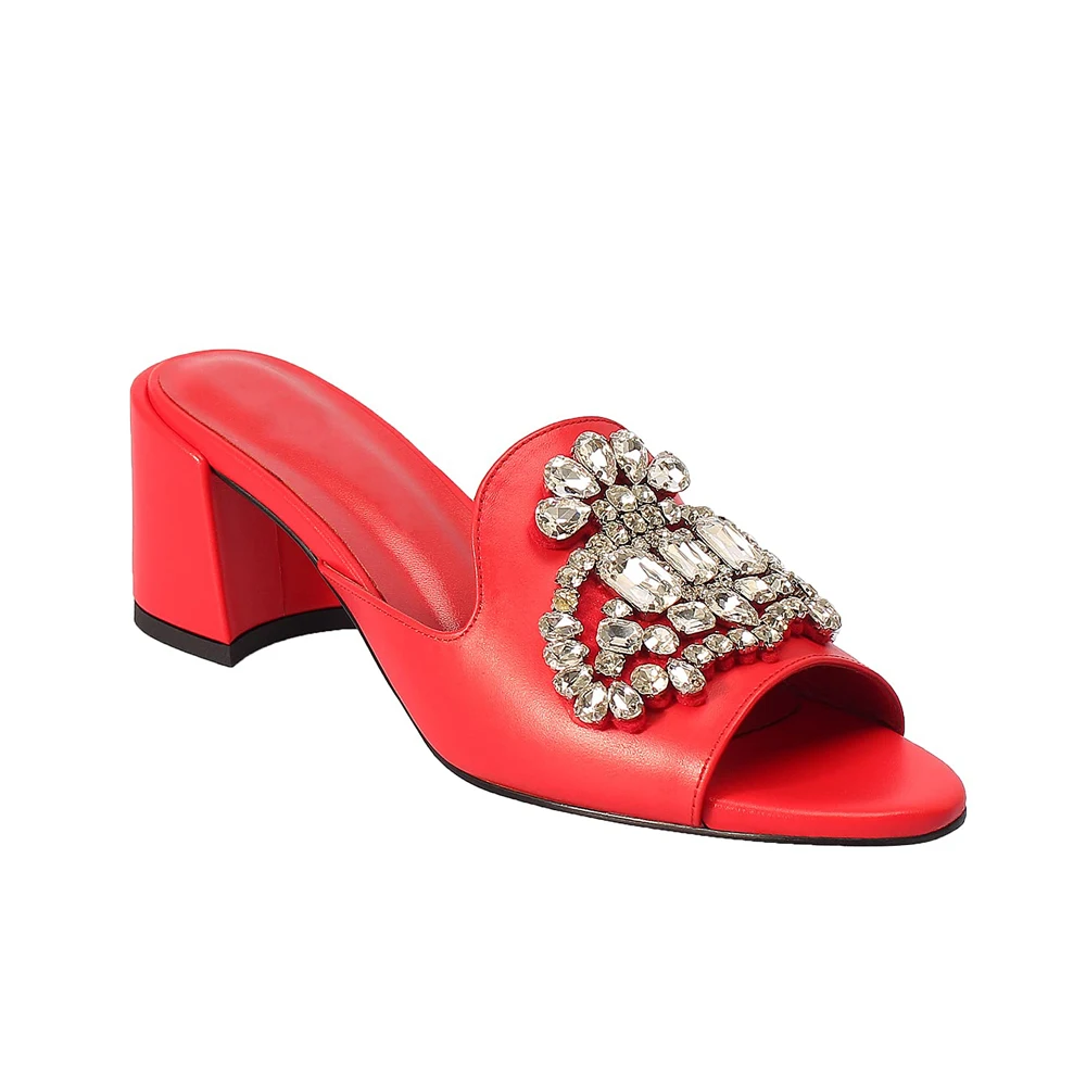 Red-heel-rhinestones-Sandals-Shoes-for-Women-2022-Designer-Luxury-Mules ...