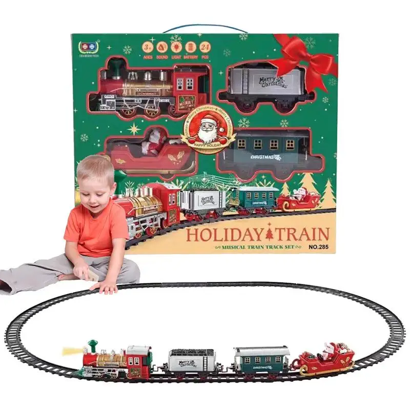 Locomotive-Train-Toy-Rail-Train-Model-with-Front-Light-and-Sound ...