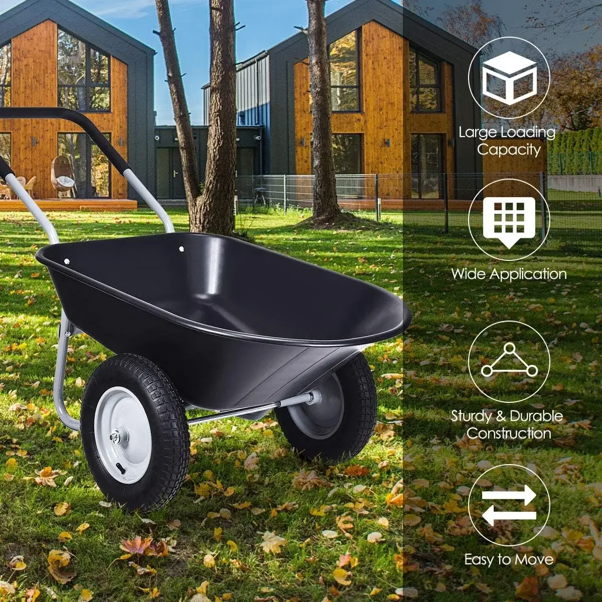 Dual Wheel Wheelbarrow – Outdoor Gear & Equipment | The Mountain Exp