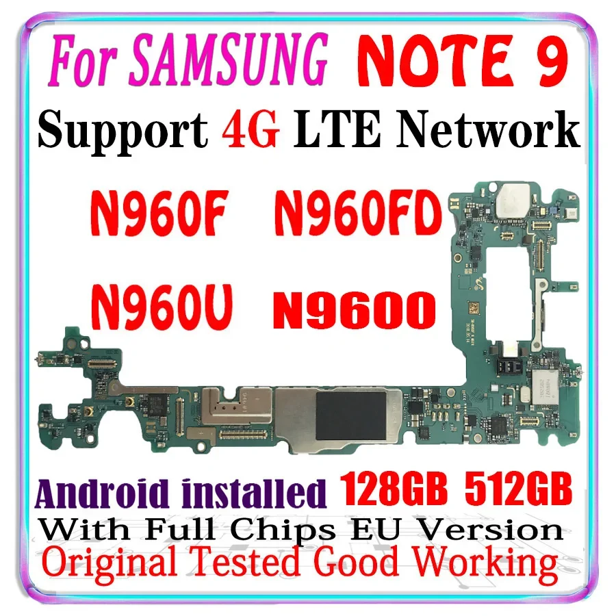 Eu-Version-For-Samsung-Galaxy-Note-9-N960F-N960FD-N960U-128GB ...