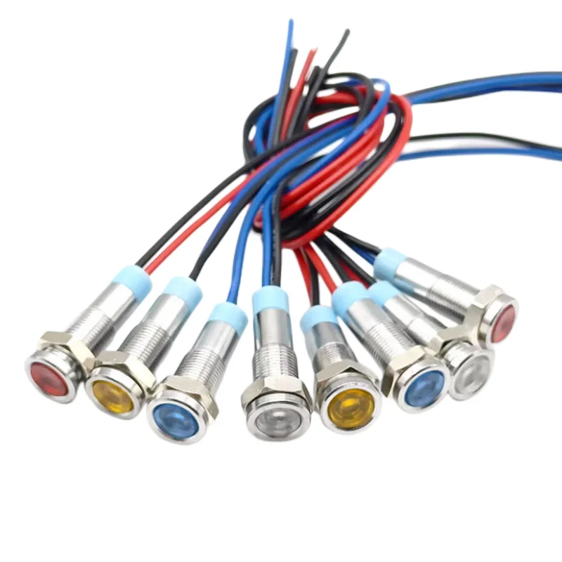Bombillas H7 Osram PL8B-A ATI 8mm 12V Yellow LED Metal Indicator Pilot ...